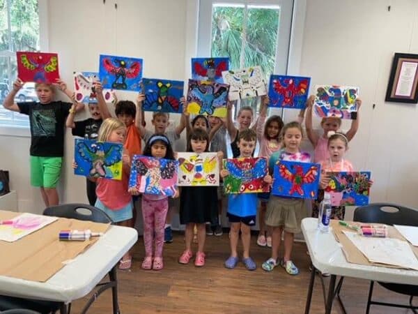 SOBA Summer Camp 10-12 Year Olds July with Mary Burrell • SOBA | The Society of Bluffton Artists